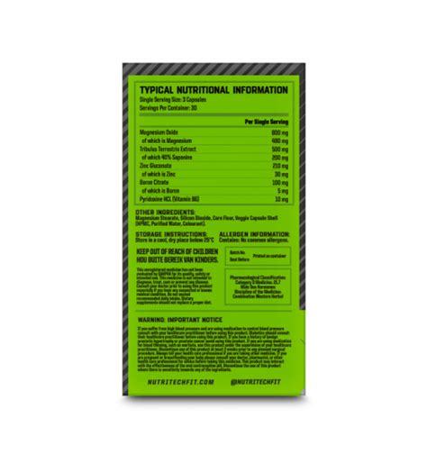 Nutritech Testo Xl Nutritech Supplements South Africa