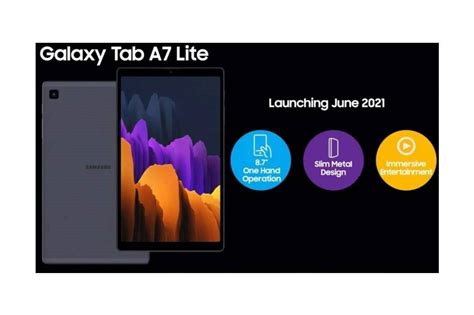 Galaxy Tab A7 Lite Appears On Samsung S Website PhoneArena