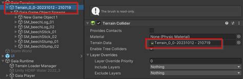 Heightmap Data Fails To Transfer To New Project Gaia And Gaia Pro All Versions Canopy