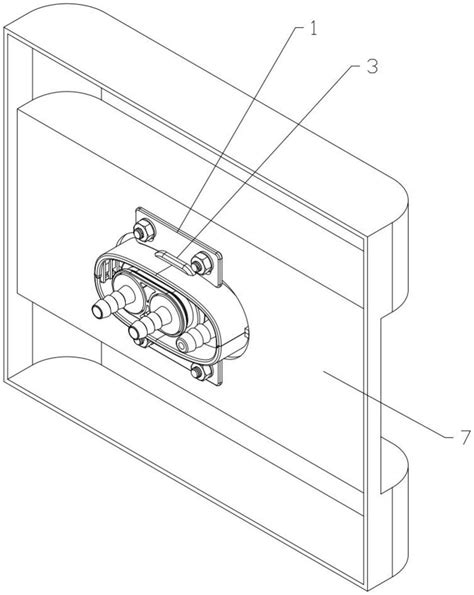 一种气液连接头固定件结构的制作方法