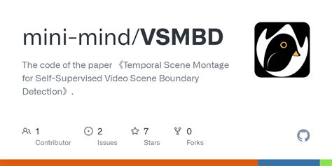 Github Mini Mindvsmbd The Code Of The Paper 《temporal Scene Montage For Self Supervised