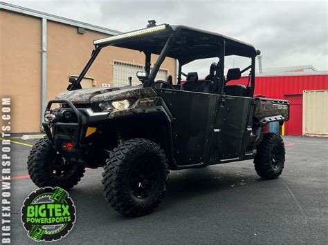 2021 4x4 515 Hours Fully Loaded Can Am 1000 Defender Max Xmr Big Tex Powersports
