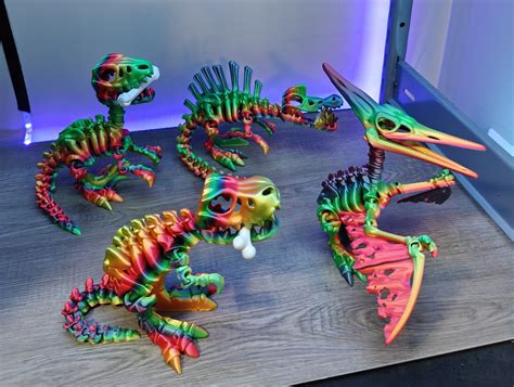 3d Printed Articulated Toys
