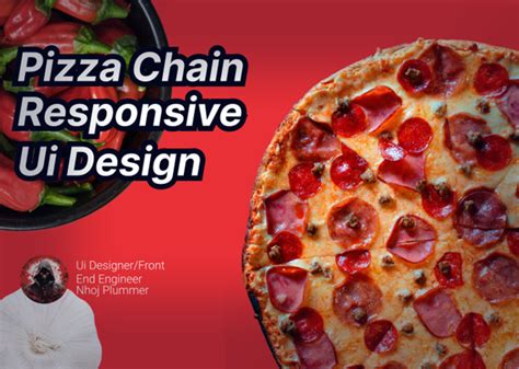 Responsive Ui Design Pizza Chain Figma