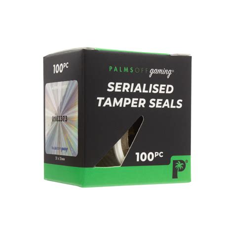 Serialised Tamper Seals 100pc Box