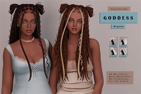 Goddess Set Alysea Cc The Sims