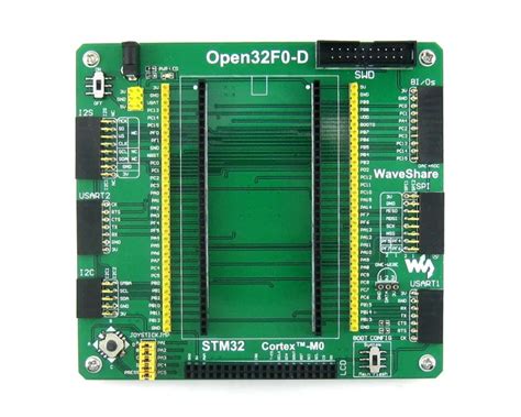 waveshare stm32 cortex m0 development board open32f0 d standard