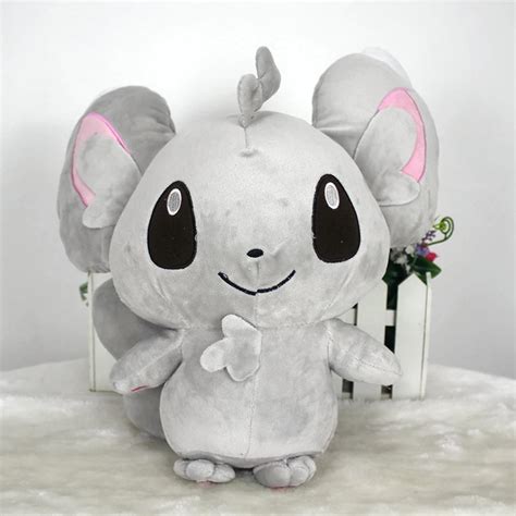 30cm Minccino Pokemon Stuffed Toys TAKARA TOMY Kawaii Soft Plushie Cute Doll Cartoon Pokémon ...