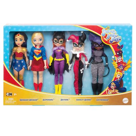 Dc Super Hero Girls Dolls Set Of 5 Dc Super Hero Girls Hero Girl