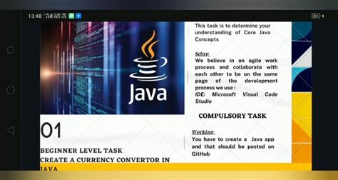 Ankit Singh On Linkedin Task1 Internship Java Community