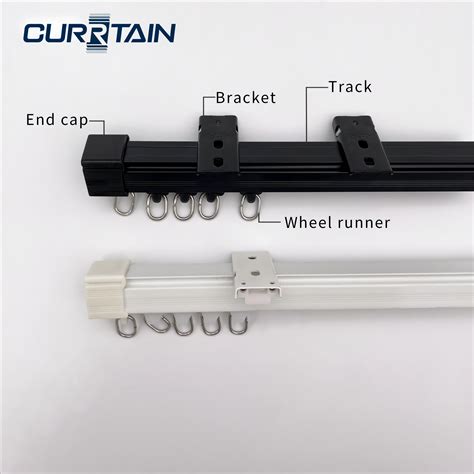 Hj S20 2 Manual Curtain Rail S20 Small Curtain Track Manufacturer For