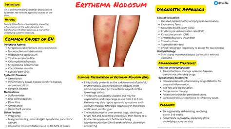 Erythema Nodosum Causes And Differential Diagnosis