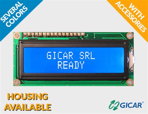 Text Only Lcd 16 X 2 Small Characters Lcd Display Gicar
