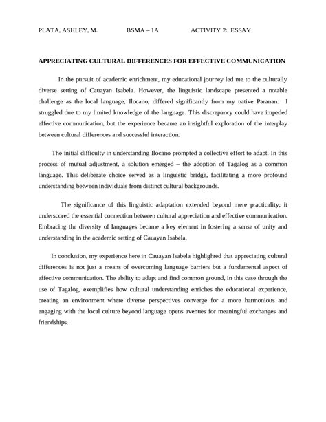 Appreciating Cultural Differences For Effective Communication