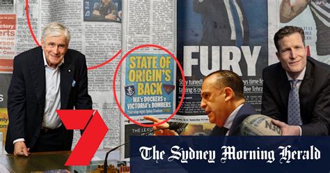 ‘not A Mainstream Sport Stokes Owned Wa Media Gives State Of Origin