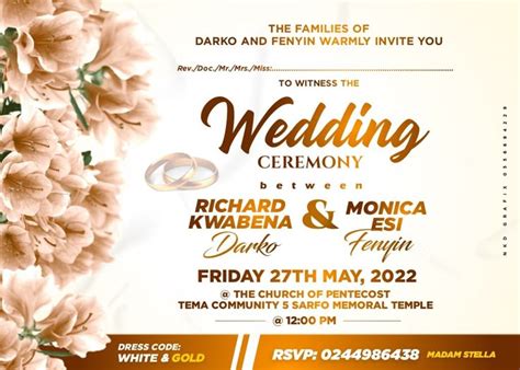 Wedding Flyer Background
