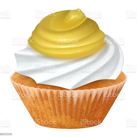 벡터 현실적인 컵 케 익 머핀 크림입니다 3d 아이콘 재고 Illustartion 3차원 형태에 대한 스톡 벡터 아트 및 기타 이미지 3차원 형태 거품 내기 공휴일