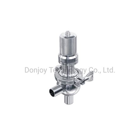 Manual Stainless Steel Sanitary Pressure Safety Valve Over Flow Valve