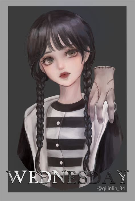 Wednesday Addams Anime