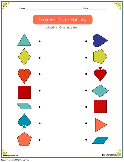 Congruent Figures Worksheet Worksheet Template