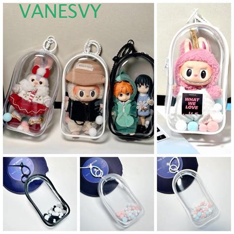 Vanesvy Labubu Doll Outgoing Bag With Keychain Color Hariballs Labubu