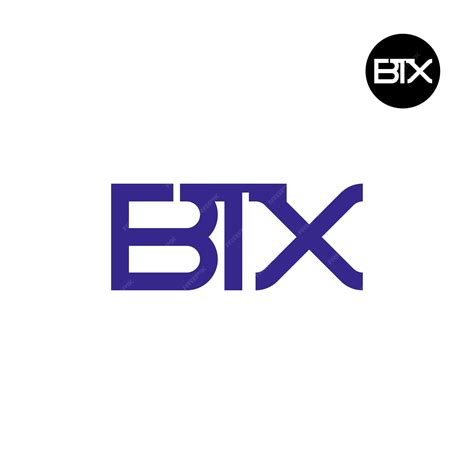 Premium Vector Btx Logo Letter Monogram Design