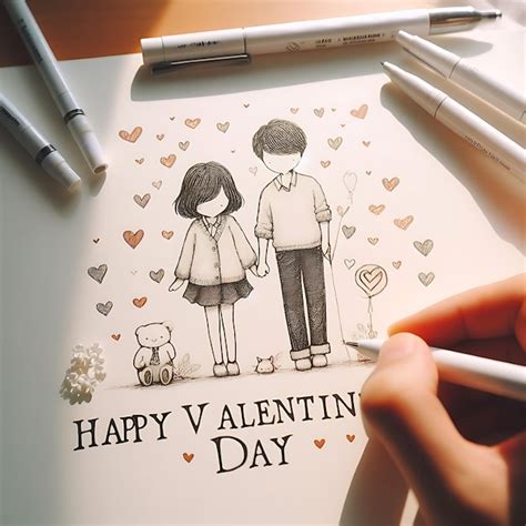 Premium Photo Happy Valentines Day