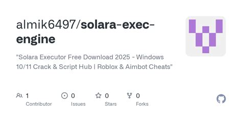 Github Almik6497solara Exec Engine Solara Executor Free Download