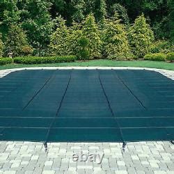 Gli Secur A Pool Swimming Pool Mesh Rectangle Safety Cover With