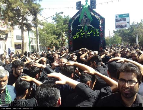 ایرنا اجتماع عظیم عاشورائیان و کاروان احسان حسینی عکسمیثم اسماعیلی