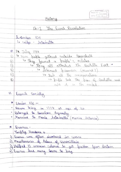 Class 9 History Chapter 1 The French Revolution History Stuvia Us
