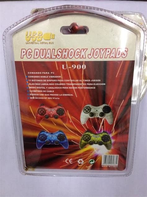 Vinyson Pc Dual Shock Joypad U 900 Old Stock Clearance Video Gaming Gaming Accessories