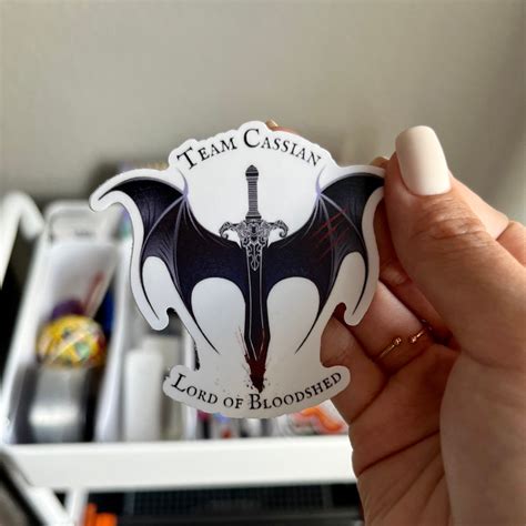 Team Cassian Sticker Acotar Sticker Cassian Sticker Bookish Sticker