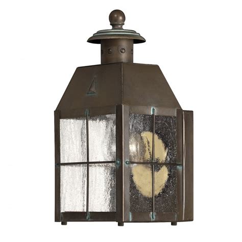 Nantucket Small Aged Brass Exterior Wall Light Cp Lights