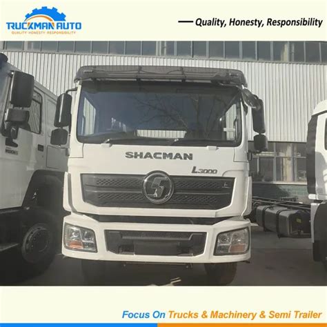 15 Tons Lorry Truck Chassis Shacman L3000 4x2 210hp Cargo Truck Chassis