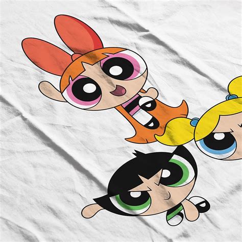 Powerpuff Girls Action Pose Mens T Shirt Fruugo Uk