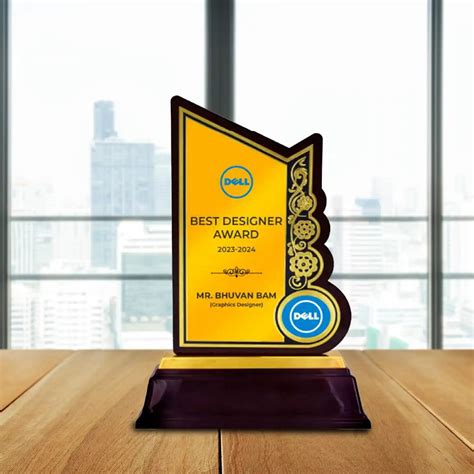 Buy High Quality Asymmetrical Shield Trophy Bulk Order