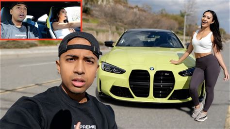 I Let My Girlfriend Drive My 2021 Bmw M4 Youtube