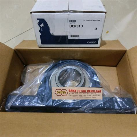 Jual Pillow Block Bearing Ucp 313 Merk Fyh Japan Original Shopee