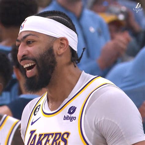 Blocked By Ad Lakers Vs Grizzlies Los Angeles Lakers Memphis