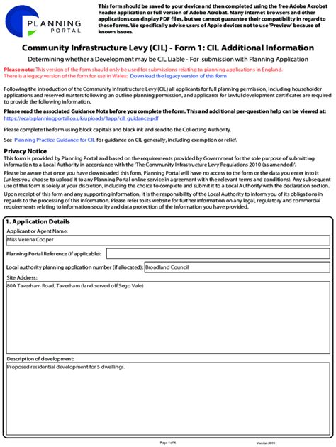 Fillable Online Secure Broadland Gov Cil Formspdf Fax Email Print