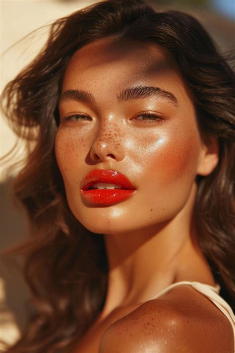 33 Simple Makeup With Red Lipstick Ideas Light And Dark Looks