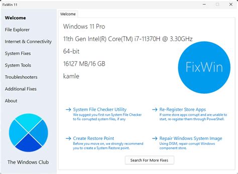 Fixwin 11 O Ultimate Pc Repair Software Para Windows 1110 Tiempo De