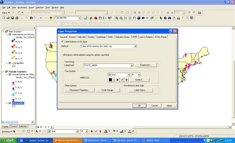 Double Click The USshapefile Layer And Select The Labels Tab When Download Scientific