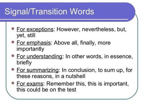 Problem Solution Essay Transition Words Transition Words