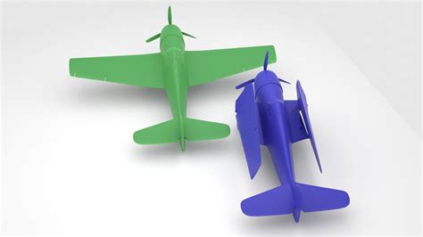 Grumman F6f Hellcat 3d Print 3d Model 3d Printable Cgtrader
