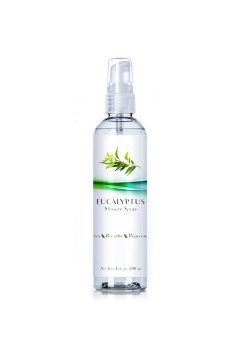 Eucalyptus Oil Shower Spray Premium Essential Oil Mist Best For Steam