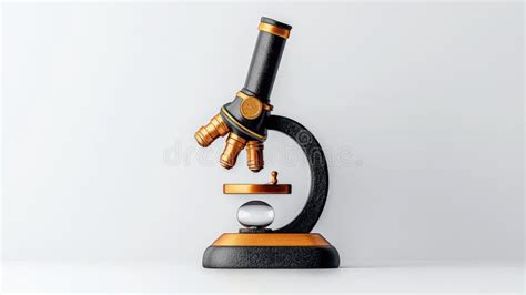Innovative Microscope Design With A Sleek Modern Look Showcasing