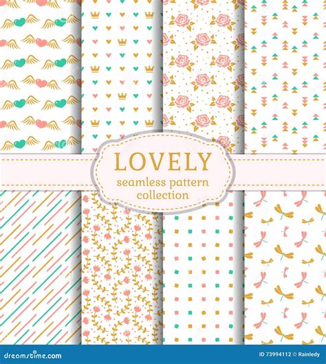 Pretty Patterns Royalty Free Stock Image 121950538