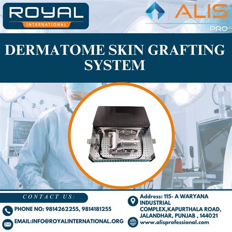 Dermatome Skin Grafting System At Best Price In Jalandhar Royal